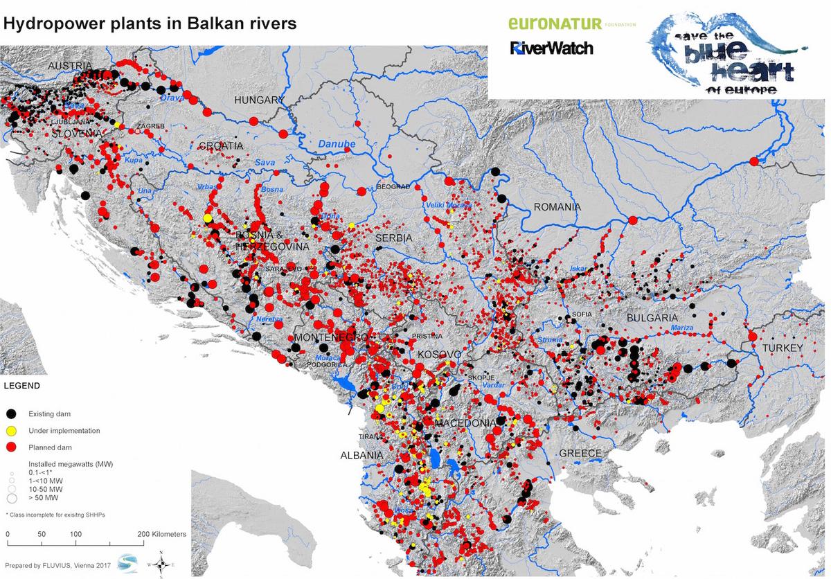Hydropower Tsunami on Balkans - EuroNatur